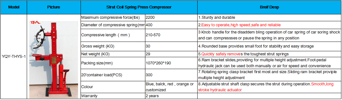 strut spring compressor